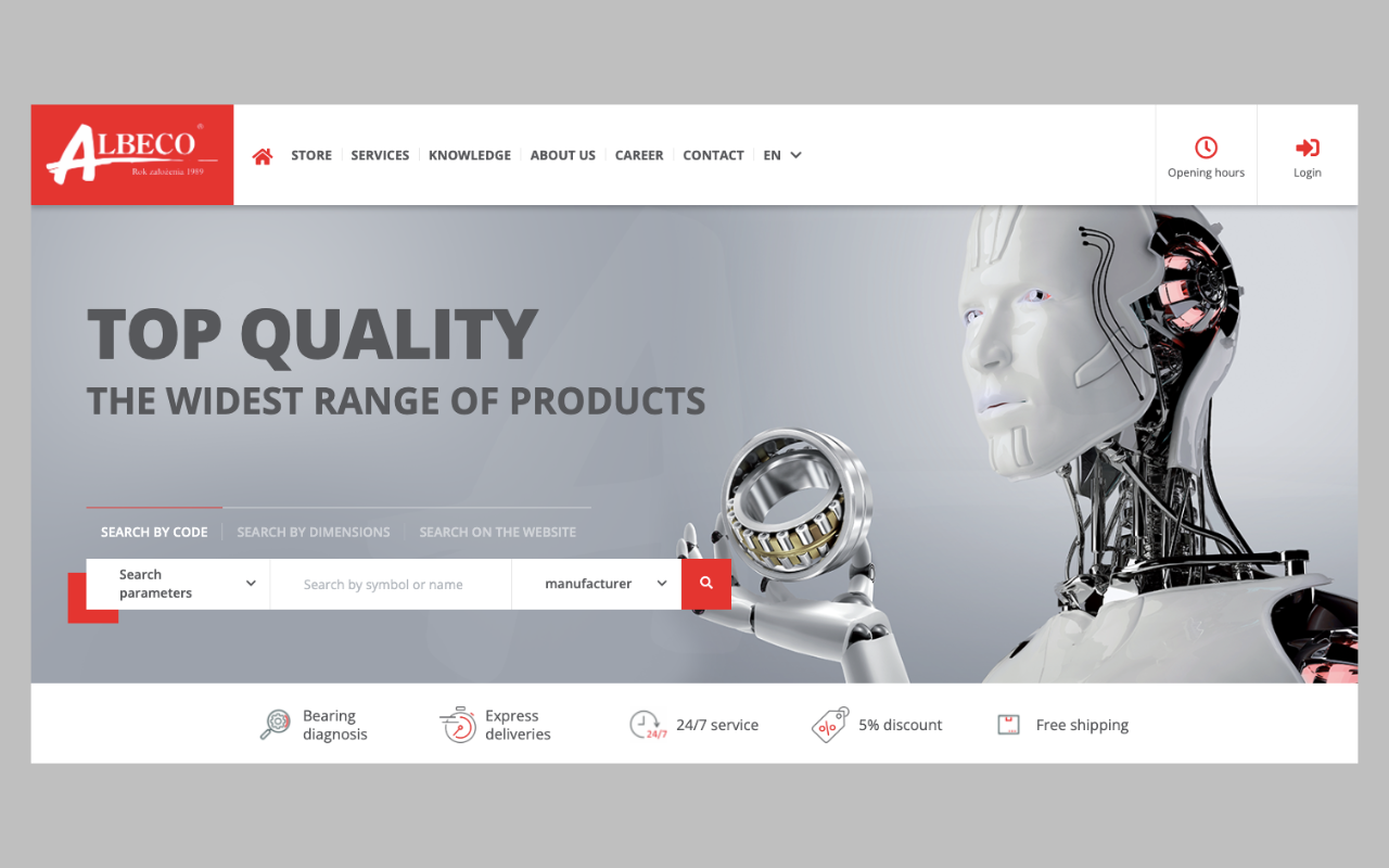 B2B industrial parts provider gets a Sylius eshop | Sylius