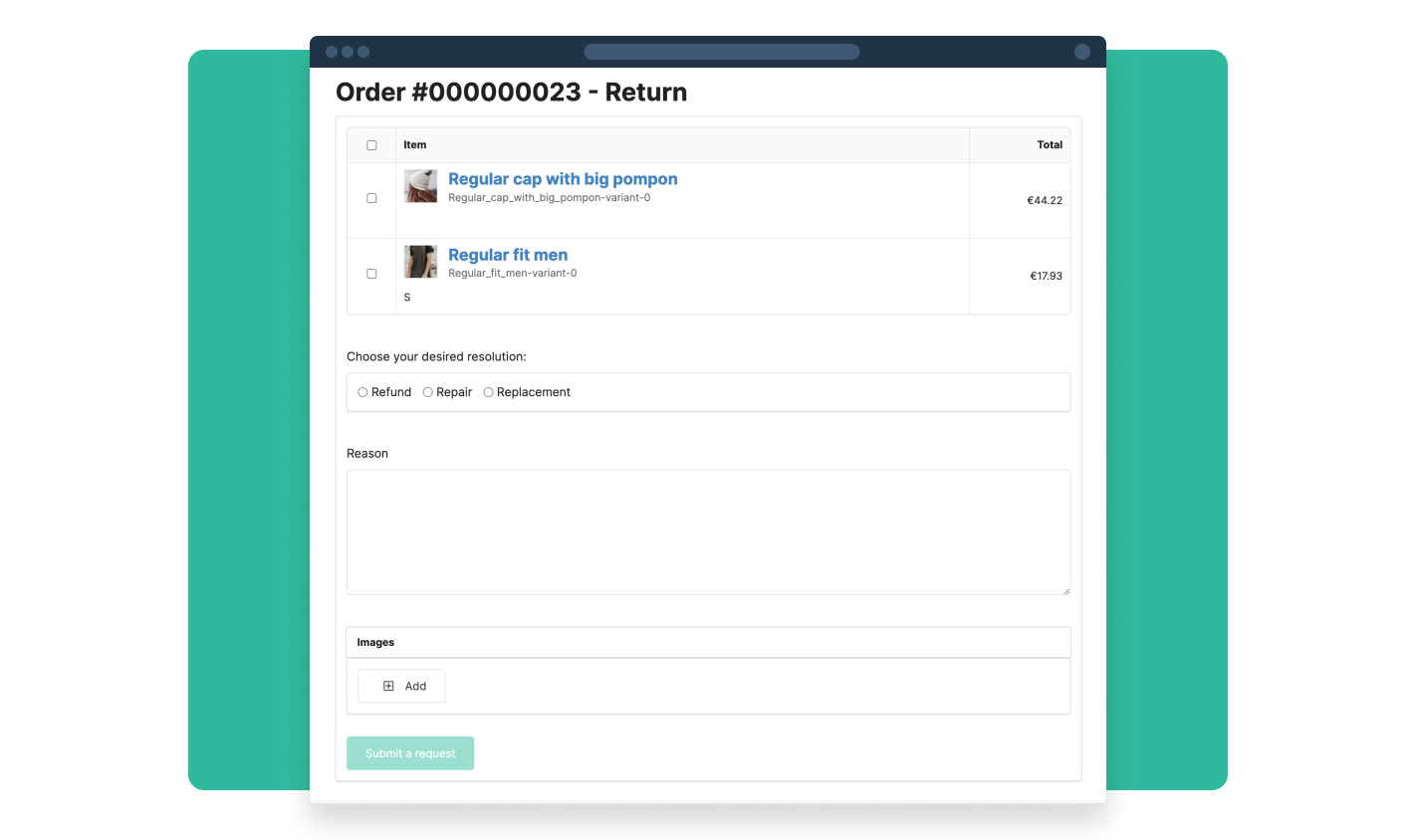 Returns Management (RMA) | Sylius