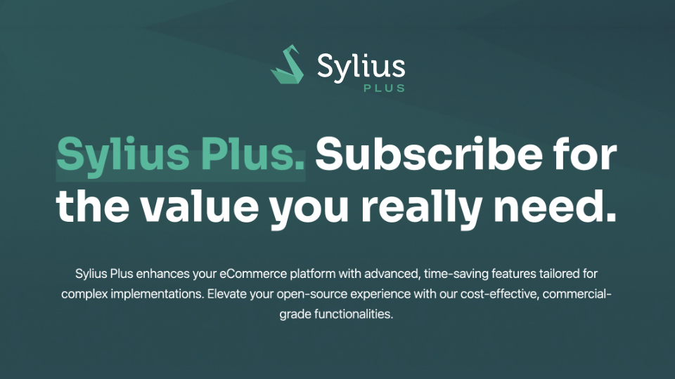 Sylius Plus | Sylius